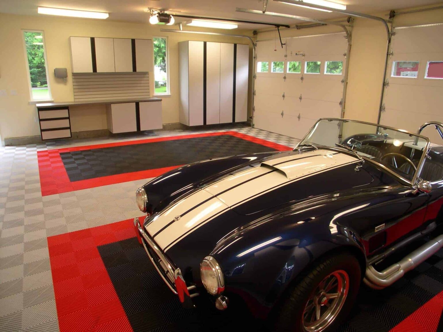 Dalles de sol clipsables | Dalles pour garage | Sol modulable
