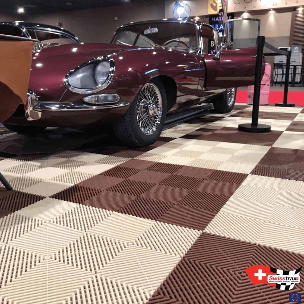 DALLE DE SOL POUR SALON AUTOMOBILE | Dalles pour stand